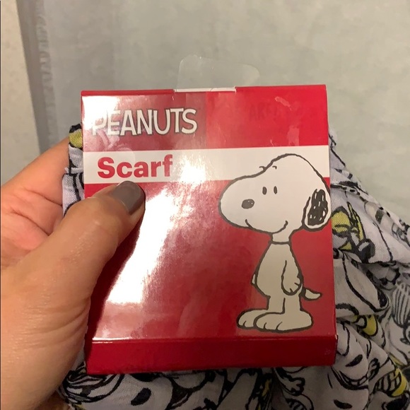 Peanuts | Accessories | Peanuts Snoopy And Woodstock Scarf | Poshmark